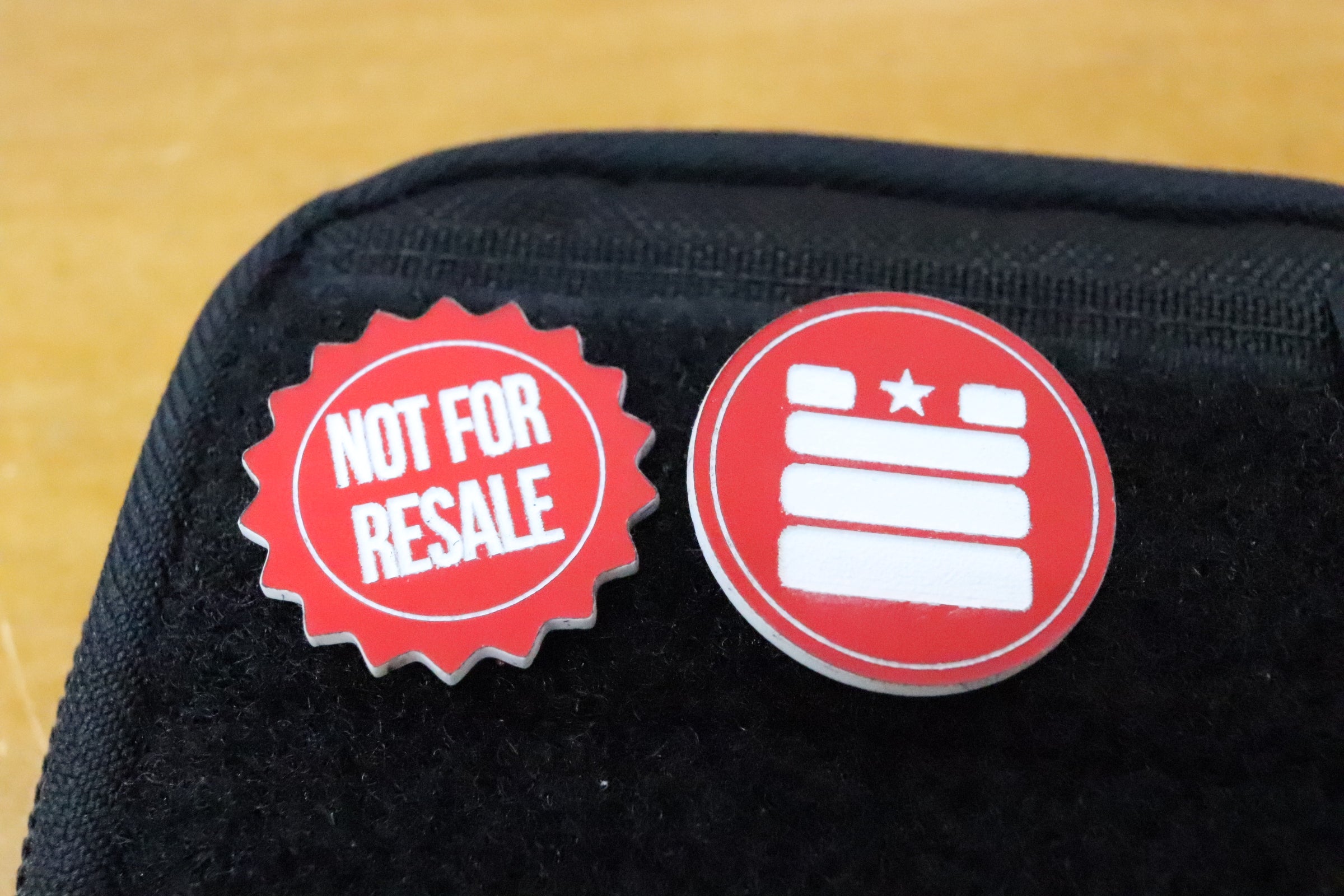 GB LOGO / Not For Resale Patch Chip – Garage Built Gear